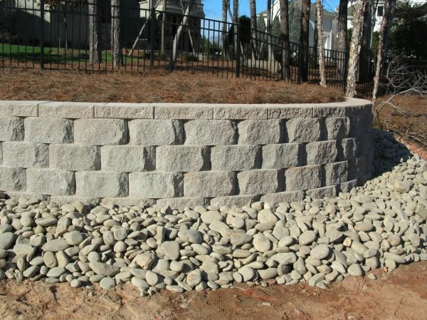 Mortar Retaining Walls Shoreline