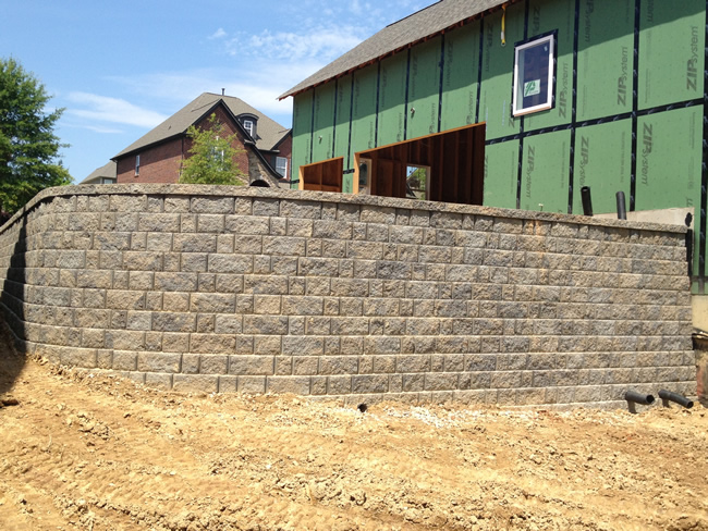 Mortar Retaining Walls Shoreline